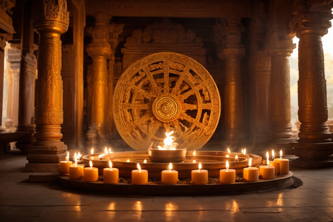 La Rueda del Dharma | Significado Profundo, Historia, Orígen